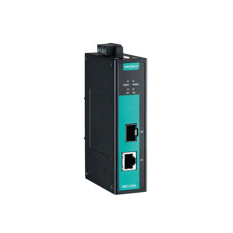 Industrial Gigabit Ethernet to Fiber Converter - Moxa IMC-21GA – TNS ...