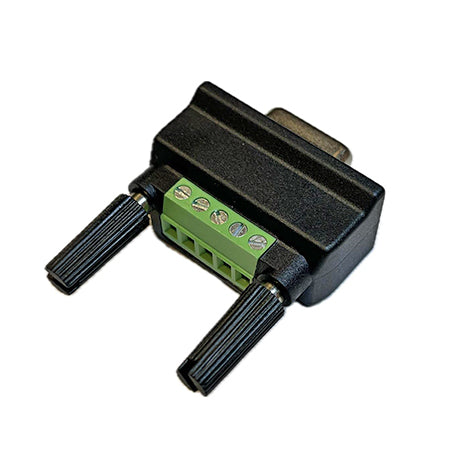 Industrial Serial COM DB9F to Terminal Block Adapter - Mini DB9F to TB ...